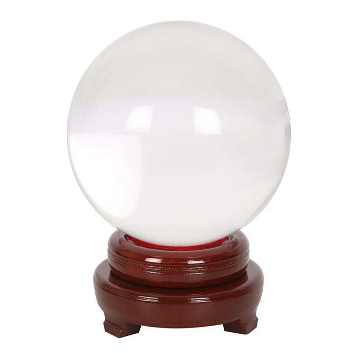 15cm Crystal Ball with Stand - Conscious Cosmos Academy