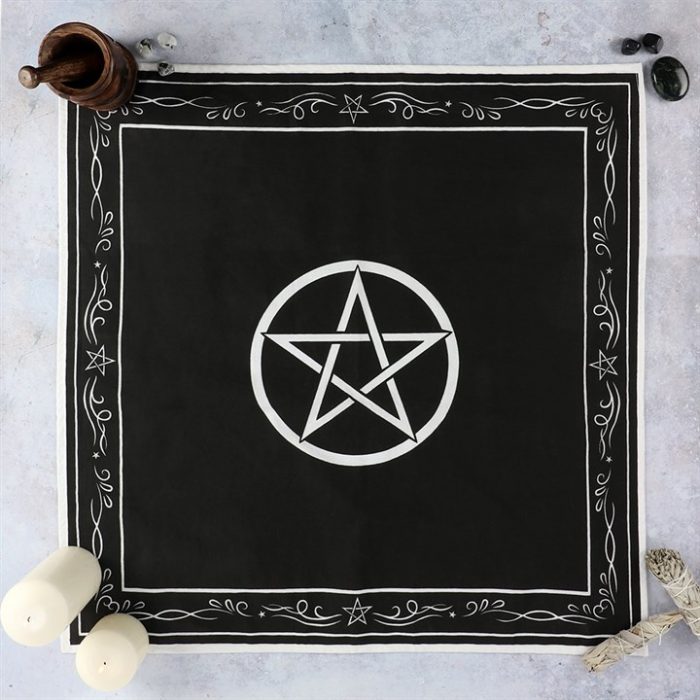 70x70 Pentagram Altar Cloth - Conscious Cosmos Academy